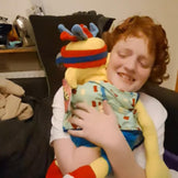 Zoomer – Premium Full-Body Yellow Alien Puppet (24”/60cm) – Pubbets!