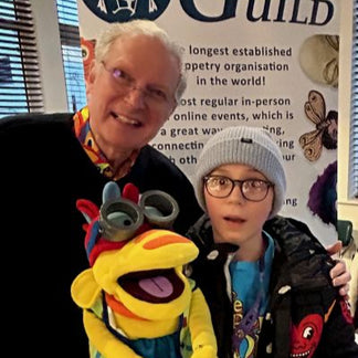 Zoomer – Premium Full-Body Yellow Alien Puppet (24”/60cm) – Pubbets!