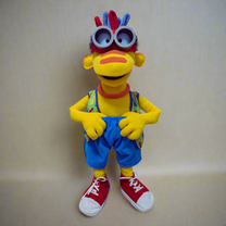 Zoomer – Premium Full-Body Yellow Alien Puppet (24”/60cm) – Pubbets!