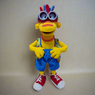 Zoomer Alien Puppet – 24" Full Body – Pubbets!